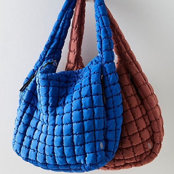 Free People | Bags | Free People Fp Movement Quilted Carryall Lapis ...